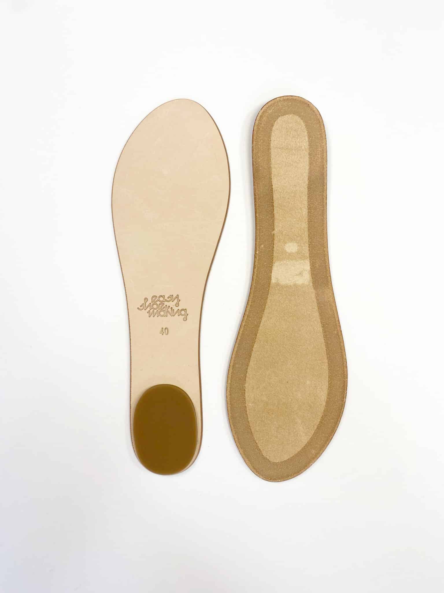 Italian genuine leather outsoles - Easyshoemaking